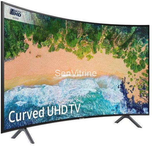 TELEVISEUR SAMSUNG CURVE 49″ SMART UA49NU7300KXLY - SenVitrine